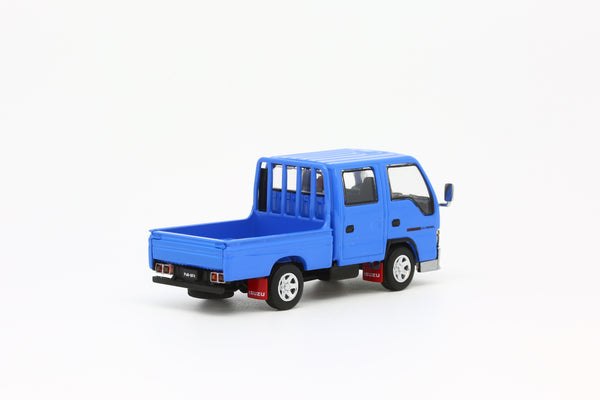 1/64 Model 1 T66641 Isuzu NHR Custom Version Blue LHD – Network Shuttle Diecast Model