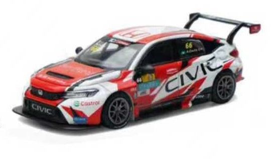 (Pre-Order) 1/64 KILO Works KLW0032-6 Honda Civic Type R TCR CTCC 2023 – Network Shuttle Diecast ...