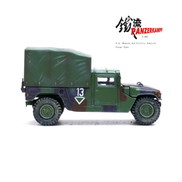 1/64 Panzerkampf 12502AB Humvee HMMWV M998 Camouflage Green (2nd Batta ...