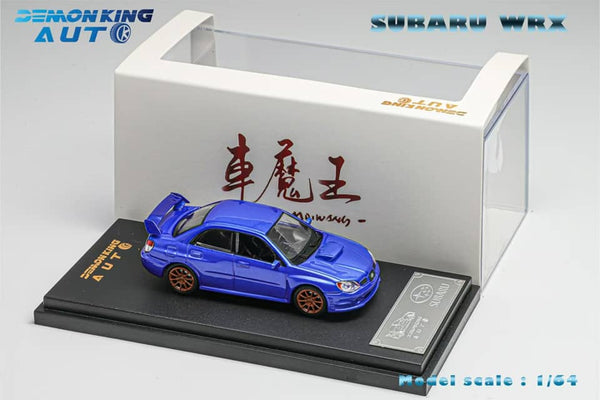 (Pre-Order) 1/64 Demon King Auto DKASWRXBL Subaru Impreza WRX STI GD ...