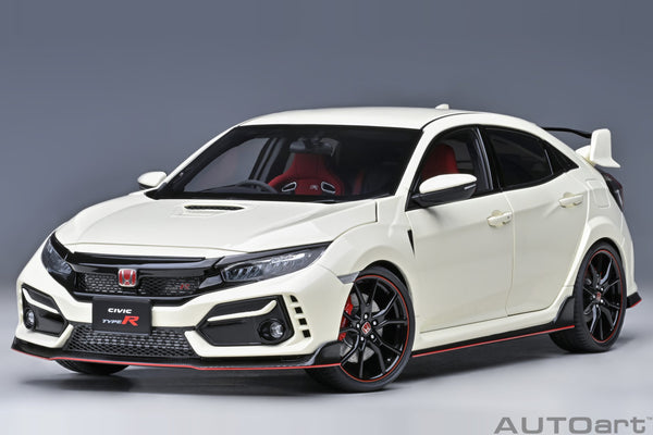 1/18 AUTOART 73220 Honda Civic Type R (FK8) 2021 (Championship White ...