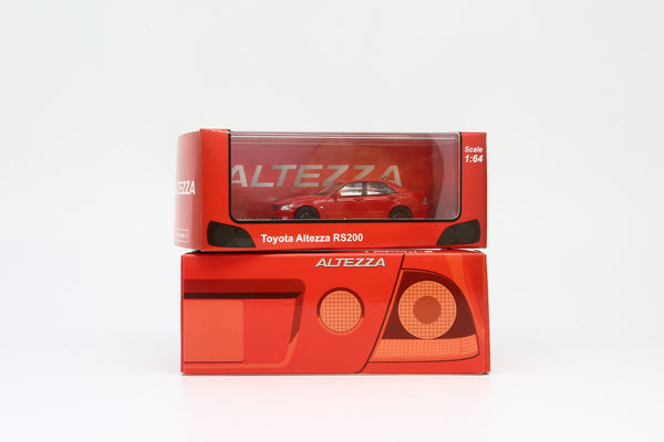 1/64 Model 1 C33624 Toyota Altezza RS200 SXE10 Red Mica Metallic ...