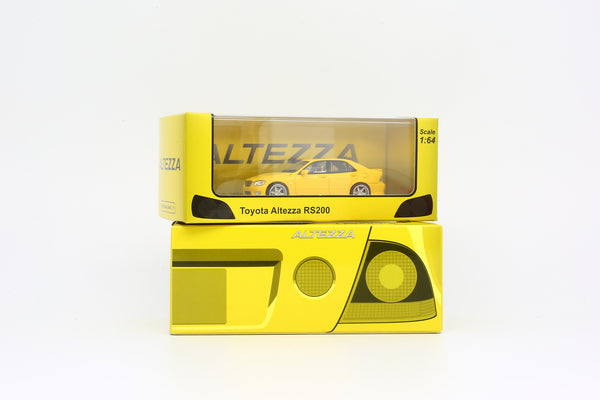 1/64 Model 1 C33625 Toyota Altezza RS200 SXE10 Super Bright Yellow ...