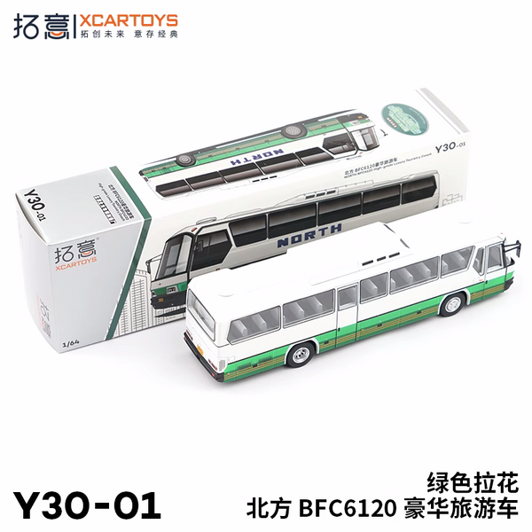 1/64 XCarToys Y30-01 Norinco Neoplan BFC6120 (BN316) Green – Network ...