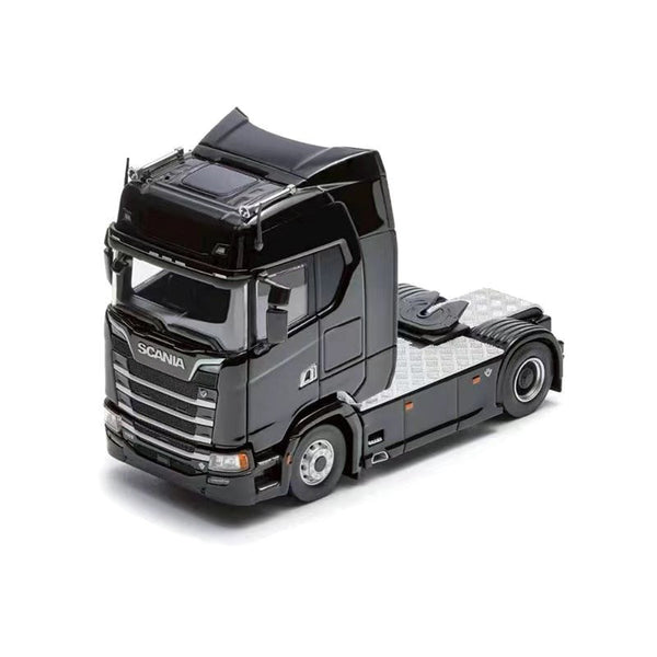 1/64 Massdi SCN1102 Scania 770S Black – Network Shuttle Diecast Model
