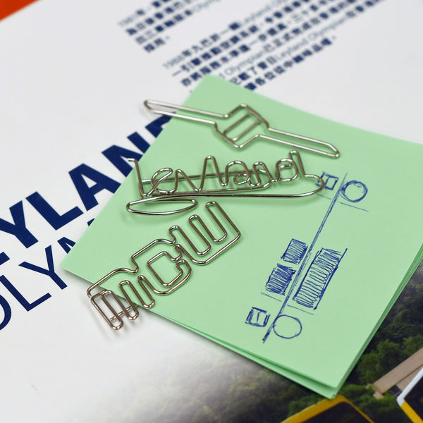 Paper Clips - Bus Badge (The 90s Series) – Network Shuttle Diecast Model